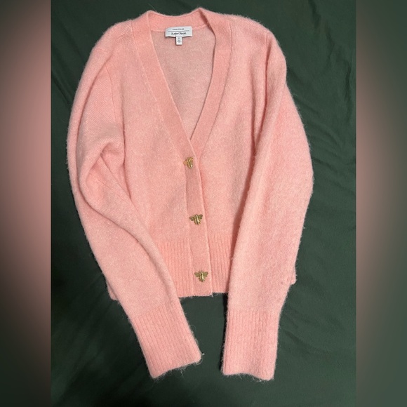 & Other Stories | Sweaters | Other Stories Pink Bee Button Cardigan | Poshmark